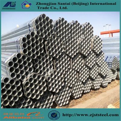 China Hot dipped galvanized steel iron pipe for constructure for sale