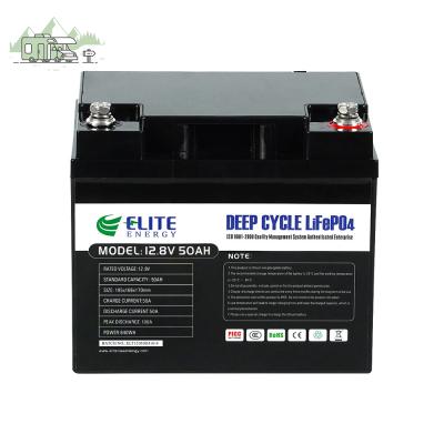 China 12V 50Ah Lithium Ion Battery Pack New Energy Solar liFePO4 with BMS for sale