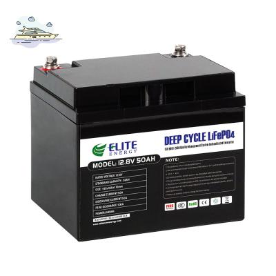 中国 力および太陽貯蔵システムのための深い周期12.8V 50Ah 12V LiFePO4電池 販売のため