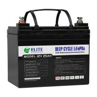 China OEM 25Ah Lithium Iron LFP 12V LiFePO4 Battery with Built In BMS for sale