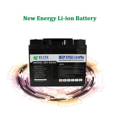 China Leichter Batterie-Satz 60Ah 768Wh LFP 12V LiFePO4 für Sonnensystem for sale