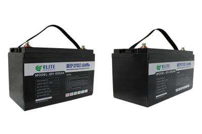 Cina pacchetto Bluetooth facoltativo della batteria del caravan di 1280Wh 12V 100Ah LFP lifepo4 in vendita