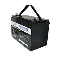 China 12V 100Ah Lipo Deep Cycle Batteries Lithium Iron LiFePO4 Power Supply for sale