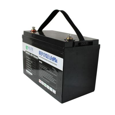 China 12V 100Ah Lipo Deep Cycle Batteries Lithium Iron LiFePO4 Power Supply for sale