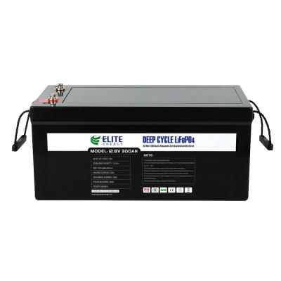 China Rechargeable 12V 300Ah LiFePO4 Battery Renewable Solar Lithium Battery for sale