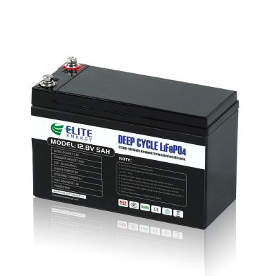 China Deep Cycle 6000 12V LiFePO4 Battery Pack 12.8V 5Ah ABS + PC For Camping yacht à venda