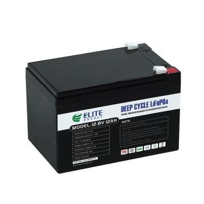 中国 12V Solar Energy Storage LFP Battery Pack 12.8V 12Ah LiFePO4 Rechargeable 販売のため