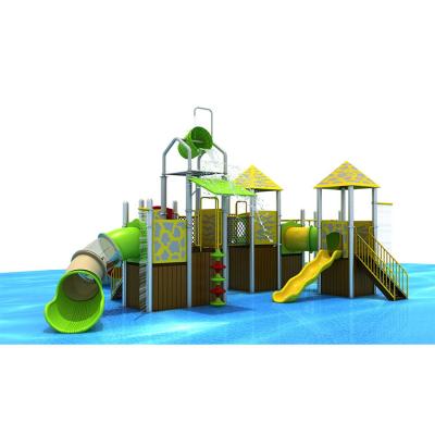 China Het Materiaalglasvezel van vermaakaqua spray water playground slide Te koop