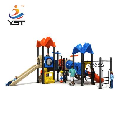 China Customized Playground Kids Plastic Slides Commercial Small Children For Garden for sale