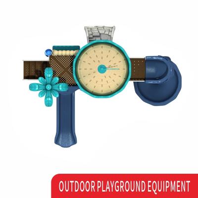China Lugar de juegos de entretenimiento al aire libre tobogán con marco de escalada para uso comercial en venta