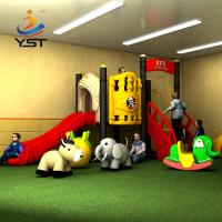 China Sandblasting Inflatable Childrens Plastic Slide Anti Aging for sale
