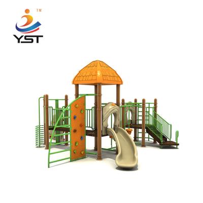 Cina Il PVC ha ricoperto i bambini lo scorrevole del campo da giuoco che ha galvanizzato gli insiemi dell'oscillazione del cortile in vendita