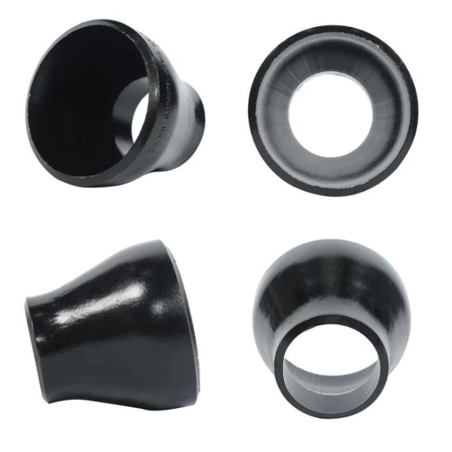 photo Carbon Steel Reducer A234Wpb Butt Weld Steel Pipe Fittings Eccentric Reducer