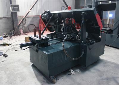China CNC Metal Cutting Band Sawing Machine , Metal Bandsaw Machine Large Feed Cutting for sale