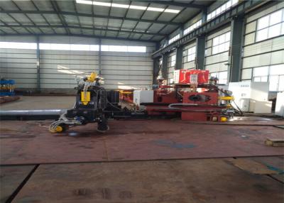 China Long Bends Induction Heating Pipe Bending Equipment 380V Input Voltage for sale