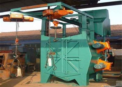 China Aufhänger-Art Strahlenen-Maschinen-automatisches Transportieren der Stahlplatten-2.2kw zu verkaufen