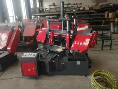 China Miter Metal Angle Double Column Sawing Horizontal Band Saw Machine for sale