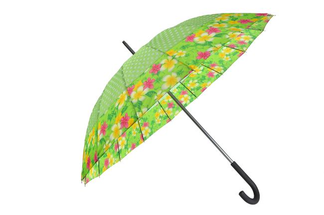 Silk screen printed promotional umbrella