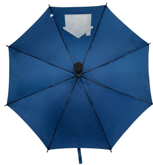 Golf umbrella in open position