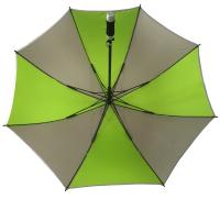 China 130cm Compact Pongee Golf Umbrella Straight Handle Windproof 8 Ribs for sale