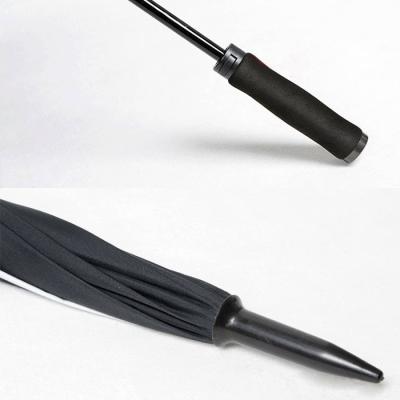 China Customized Branded Auto Open Golf Umbrellas With EVA Handle , Nylon Strap for sale