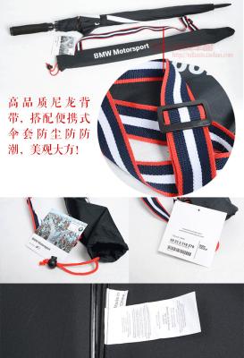 China Customized Branded Auto Open Golf Umbrellas With EVA Handle , Nylon Strap for sale