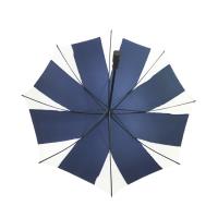 China Custom Branded 29 Inch Auto Open Golf Umbrella Polyester Pongee Fabric with Plastic Handle for sale