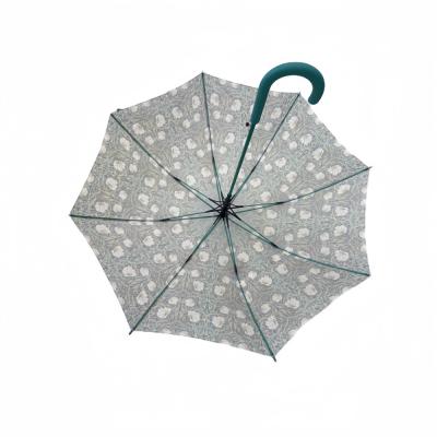 China Customized Windproof Golf Umbrellas with 8 Ribs and Fiberglass Shaft for sale