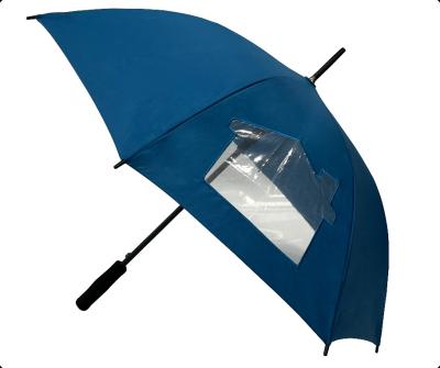 중국 자동 열고 수동 닫기 전체 유리섬유 프레임 투명 창문과 함께 골프 우산 판매용