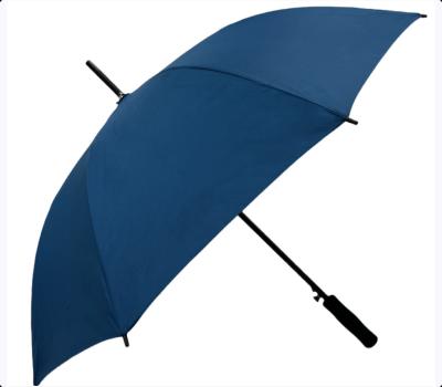 China Auto-abrir e fechar manualmente Full Fiberglass Frame Guarda-chuvas de golfe com uma janela transparente à venda