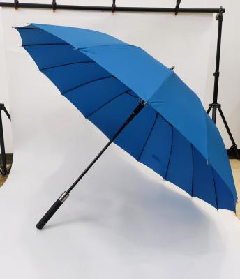 China 29 Inches Durable and Stylish Compact Golf Umbrella Pongee Fabric and Fiberglass Frame，Color Customization for sale