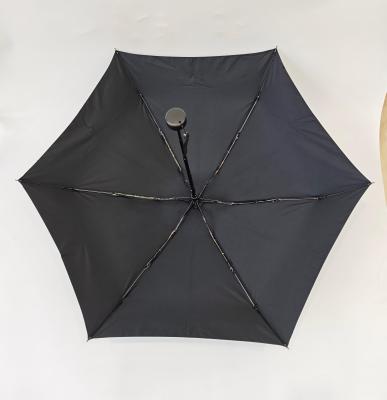 China Um guarda-chuva de golfe compacto de 5 voltas de 87 cm, à prova de vento, à prova d'água, 190g. à venda