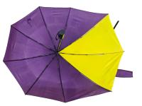 China Creative 23 Inch Irregular Special Shape Folding Umbrella Automatic Open Close 110cm Diameter for sale