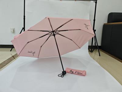 China Custom Print High Quality Waterproof 3 Fold Umbrella for All Weather Conditions for sale