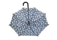 China Printed Auto Open Close Umbrella - 23 Inch Windproof Design with Custom Logo Printing for sale