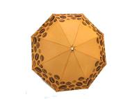 China Windproof Mini Three Fold Umbrella 21 Inch Aluminum Frame Custom Logo for sale
