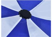 China Large Automatic Golf Umbrella 68-inch Double Layer EVA Handle Custom Design 70-100cm Length for sale