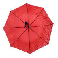 China 34 Inch Auto Open Golf Umbrella with Black Metal Ribs and Aluminum Shaft for sale