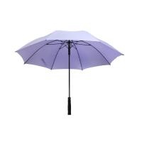 China 130cm Semi Automatic Heavy Duty Golf Umbrella with 68-inch Square Canopy and UPF 50+ Protection for sale