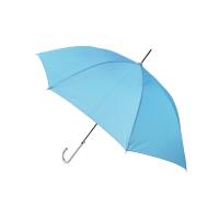 China Auto Open 23 Inch 8K Classic Stick Umbrella J Shape Plastic Handle Polyester for sale