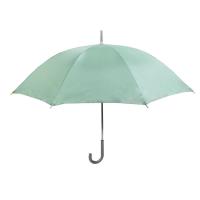 China Custom Advertising Straight Bone Umbrella 23 Inch 8K Auto Open Polyester for sale
