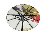 China UV Blocking Windproof Ladies Folding Umbrella 21 Inch 8 Panels Manual Open for sale