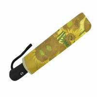 China Fully Auto Compact Windproof Umbrella 28cm 98cm Arc Polyester Pongee Foldable Travel Umbrella for sale
