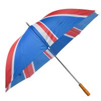 China Auto Open 8 Ribs Folding Golf Umbrella with 8mm Metal Shaft and Windproof Design for sale