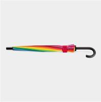 China Rainbow Straight 24 Ribs Windproof Golf Umbrella with 8mm Metal Shaft and Auto Open Function for sale