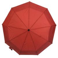 China Fully-automatic Windproof Red 2 Layers Foldable  Umbrella for Amazon Ventilation for sale