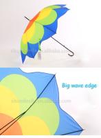 China BSCI J Handle Straight Windproof Golf Umbrella 8mm Metal Shaft Auto Open for sale