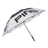 China Two Layer Polyester Windproof Golf Umbrellas 27 Inch for sale