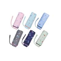 China PAHS Lightweight Plastic Handle Five Foldable Umbrella 108cm Arc Custom Logo for sale