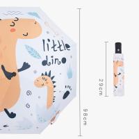 China Automatic 8 Panels Folding Umbrella 96cm Diameter UV Protection Pongee Fabric for sale